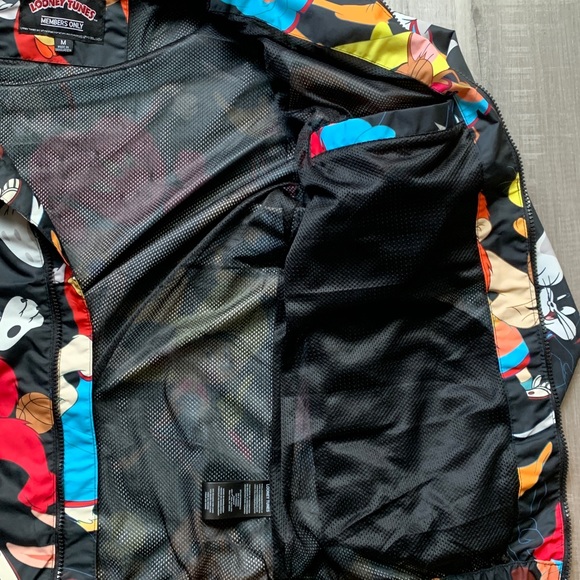 Warner Bros. | Jackets & Coats | Members Only Windbreaker Jacket Space ...